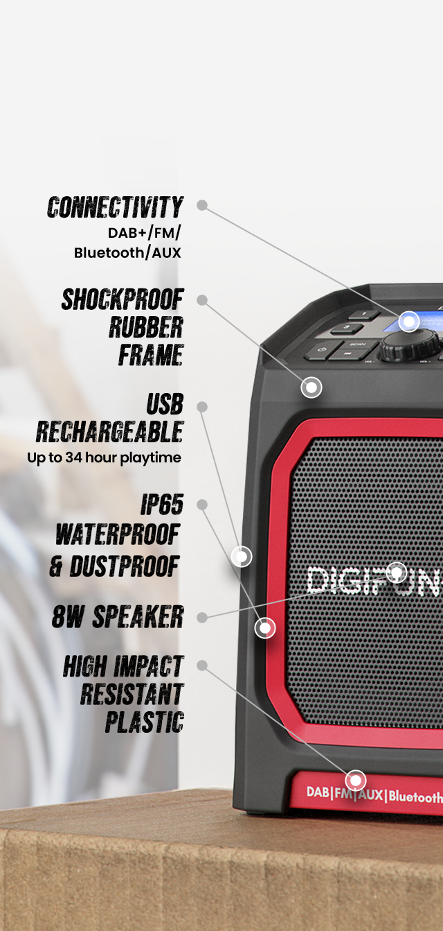 DigiFunk | Work Site Radio | Market Leading Construction Radio – DigiFunkUK