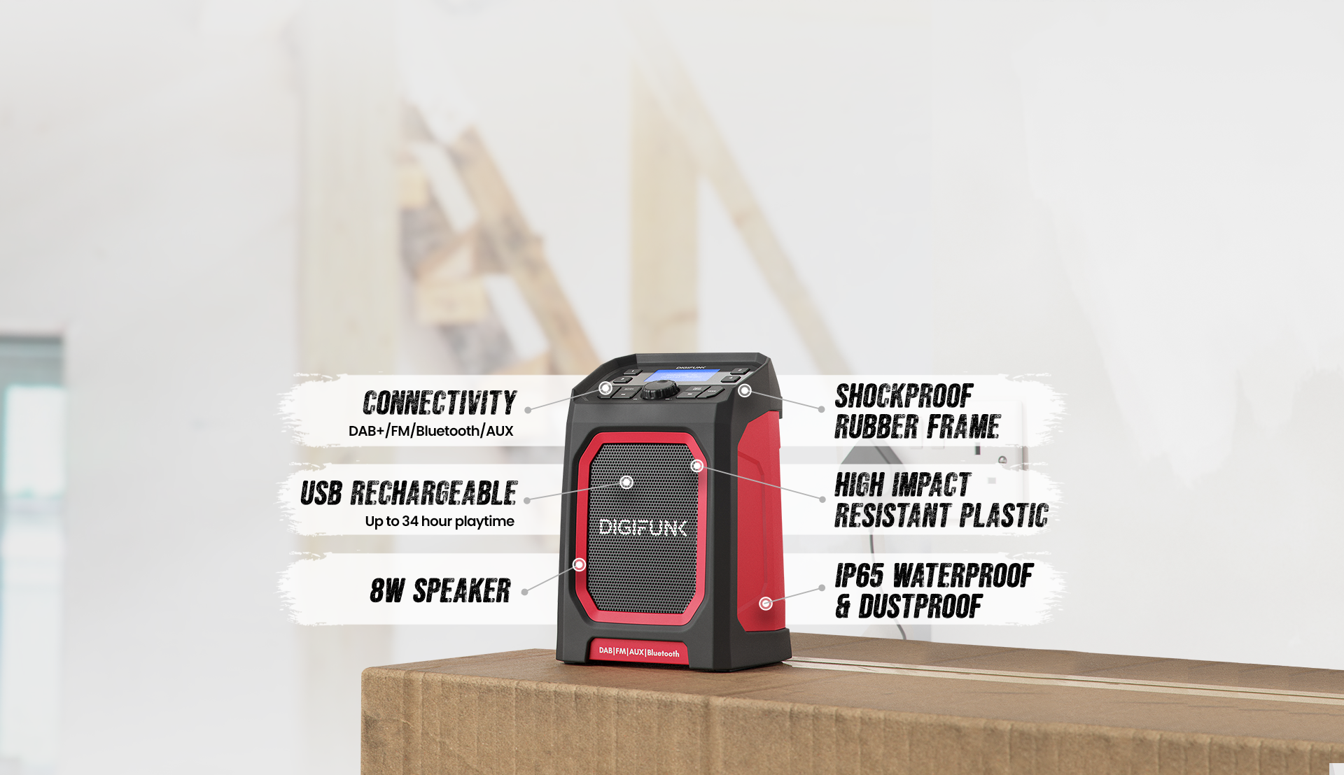 DigiFunk | Work Site Radio | Market Leading Construction Radio – DigiFunkUK